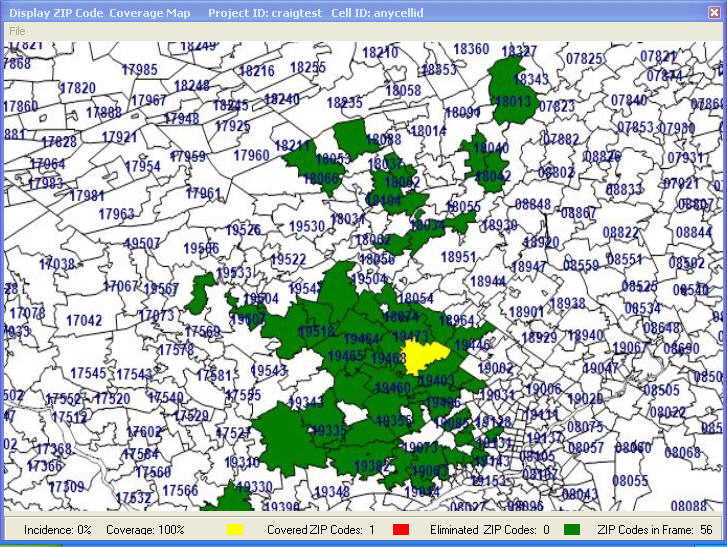 Defining a Sampling Frame by ZIP Codes